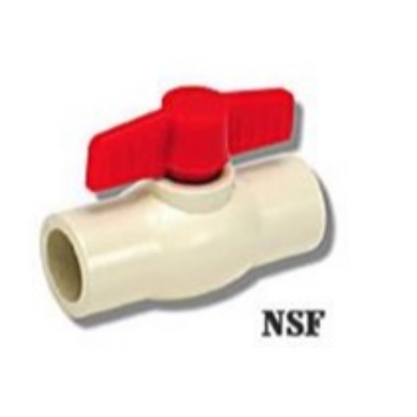 CPVC Ball Valve- Teflon Seats