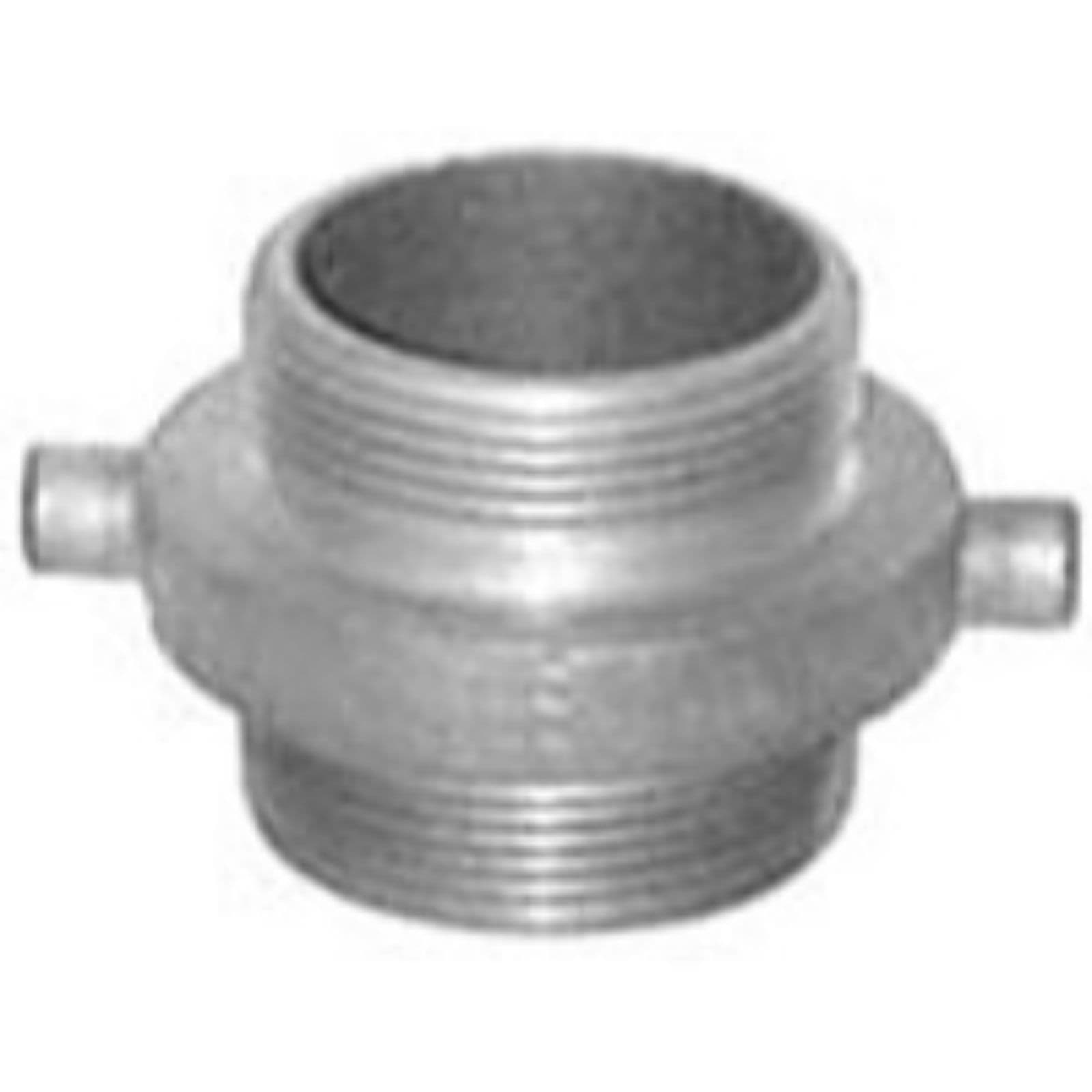 Double Male Pin Lug - Brass