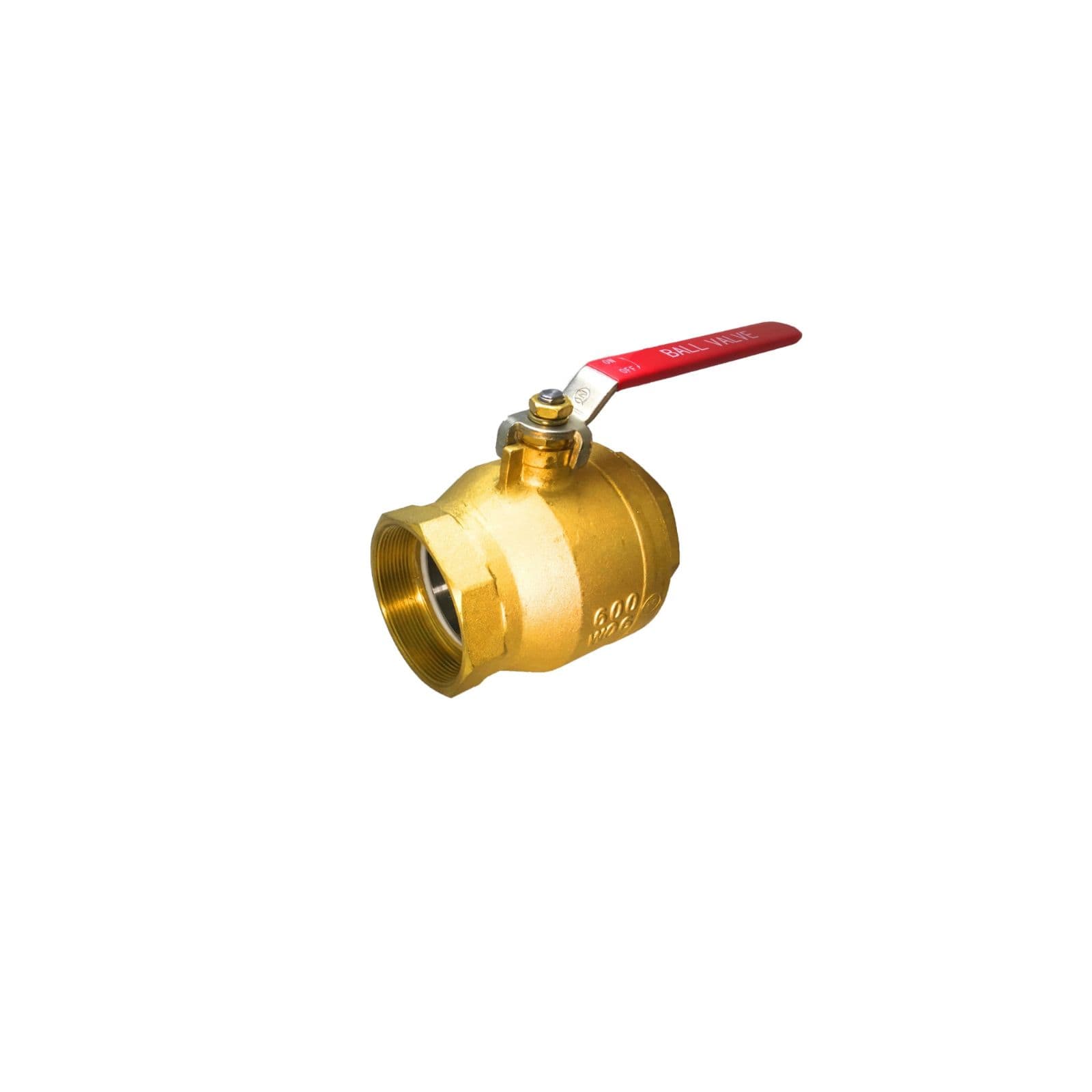 Heavy Duty Brass Ball Valve - 100% Full Port 600WOG