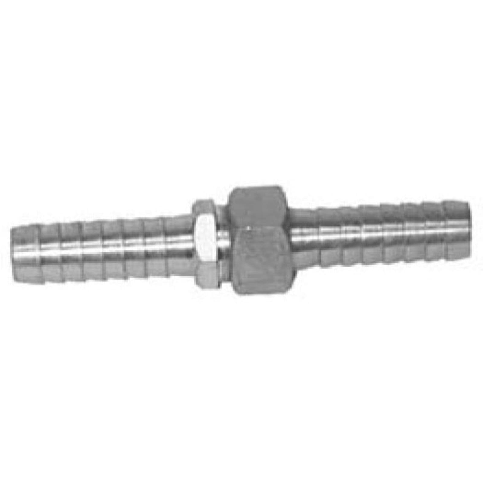 Long Shank Hose Coupling w/ Hex Swivel Nuts