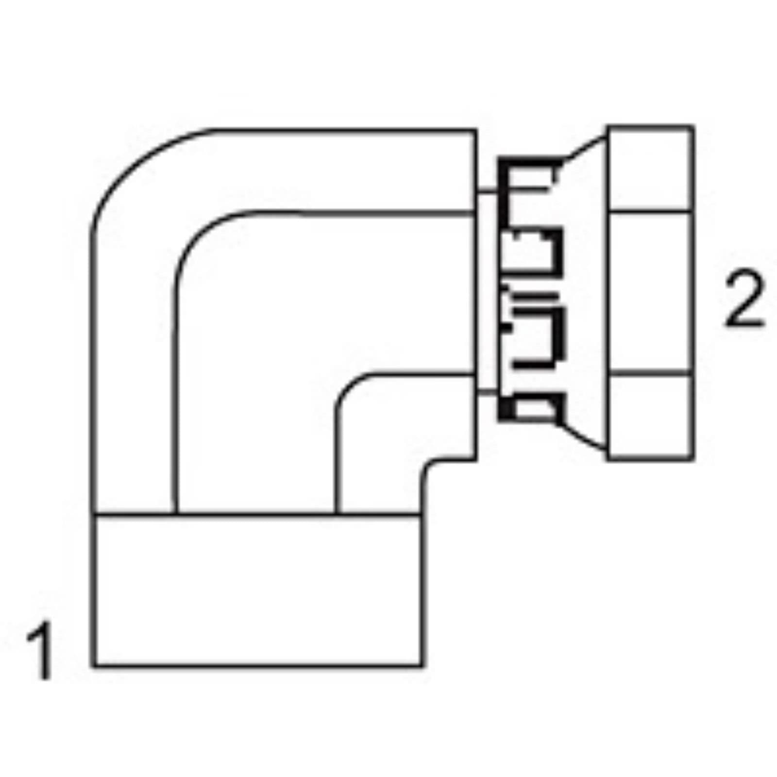 Swivel Pipe Union - 90 Female Pipe x Female Pipe Swivel