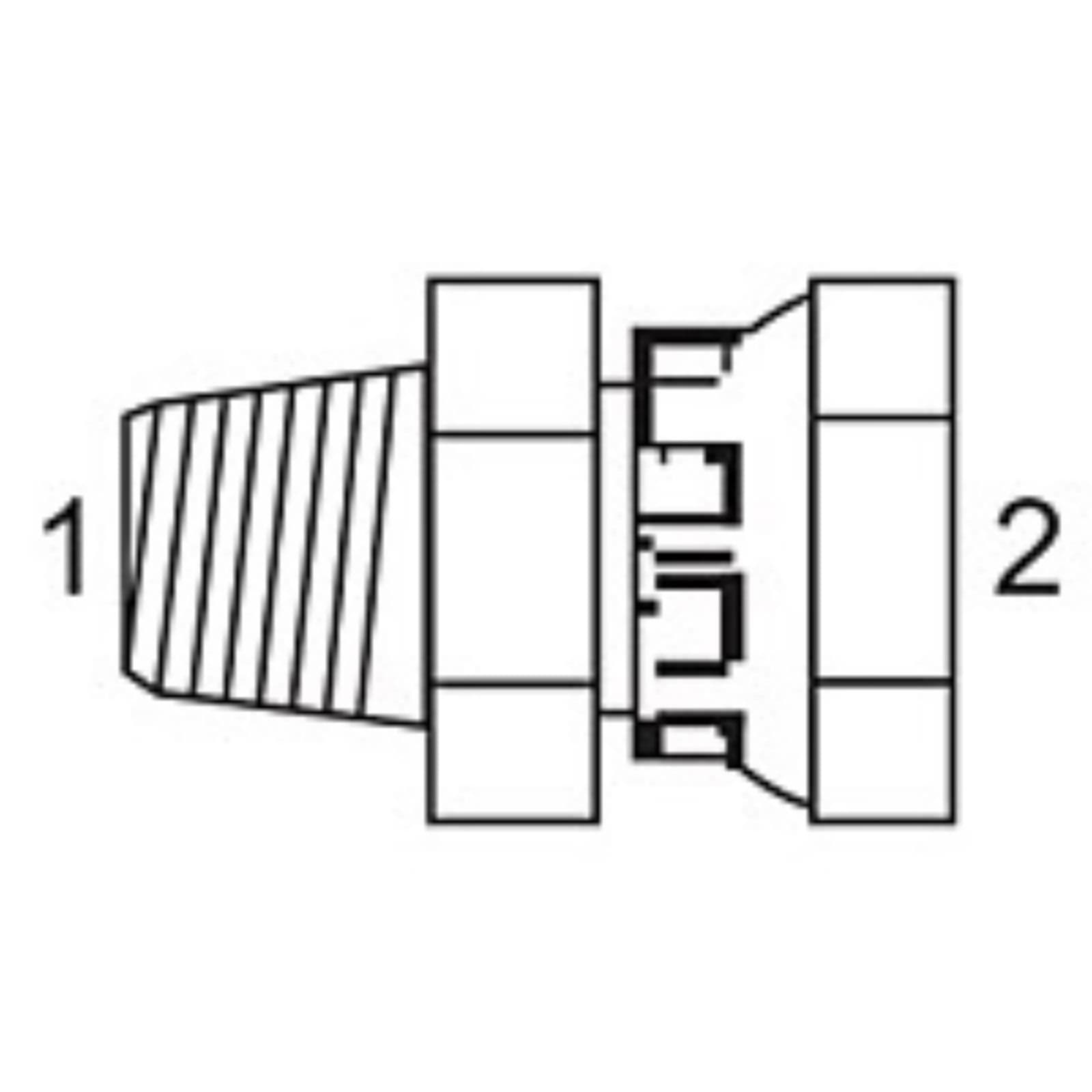 Swivel Pipe Union - Male NPTF Pipe x Female NPSM Swivel